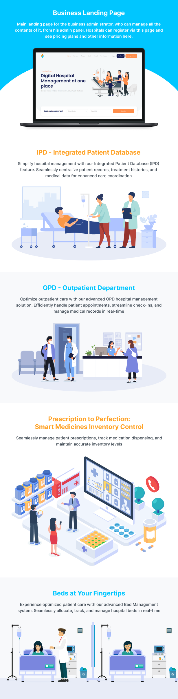 Hospital - HMS - Hospital Management System - Appointment Booking ...